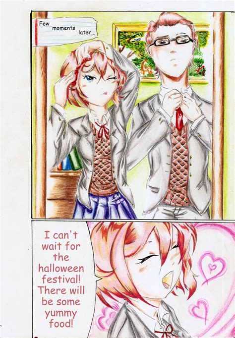 Eng Ddlc Halloween 4 By Agnesika On Deviantart