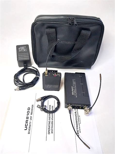 Complete And Top Condition Lectrosonics Wireless Lavalier Lapel Reverb