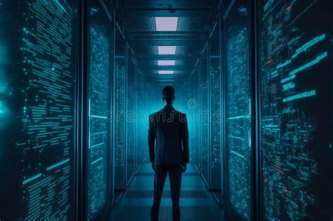 Hacker In Virtual World Generative Ai Stock Illustration Illustration Of Laptop Anonymous