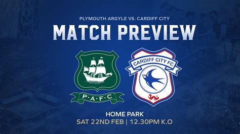 Match Preview Plymouth Argyle Vs Cardiff City Cardiff