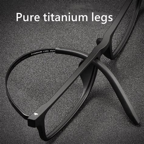 Mens Eyeglasses Pure Titanium Fuzweb