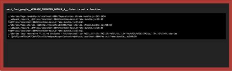Bug Nextfont Does Not Work With Swc Enabled · Issue 23828 · Storybookjsstorybook · Github