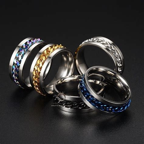 Jual Cincin Pria Cowok Keren Titanium Anti Karat Anti Luntur Model