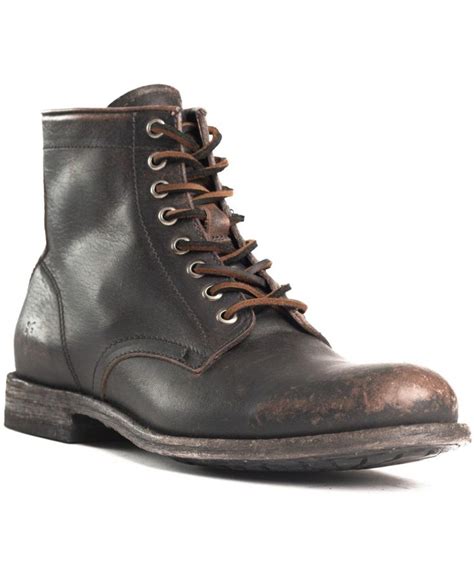 Frye Mens Tyler Lace Up Boots Macys Mens Leather Boots Mens