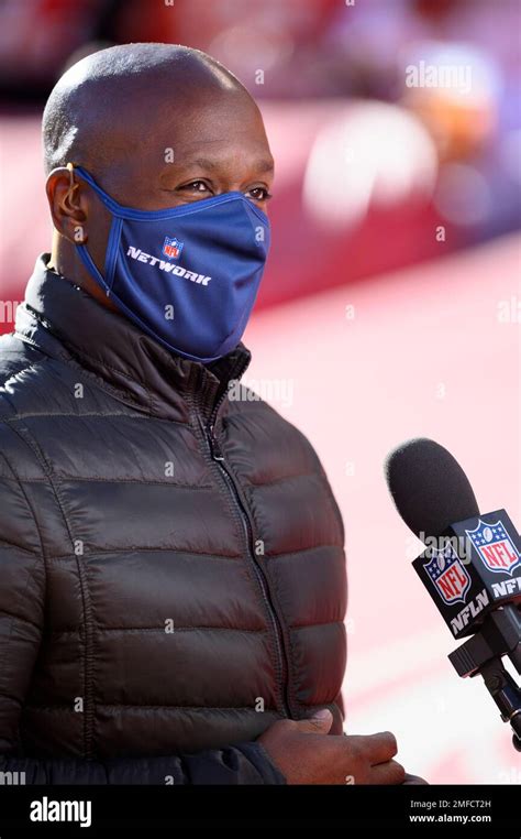 Jeff Chadiha Of The Nfl Network Before An Nfl Football Game Between The
