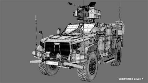 Jltv Oshkosh 3d Model Cgtrader