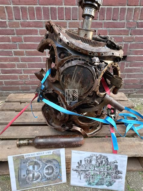 Focke Wulf Fw 190 Engine At Rocksteady Militaria Rocksteady Militaria