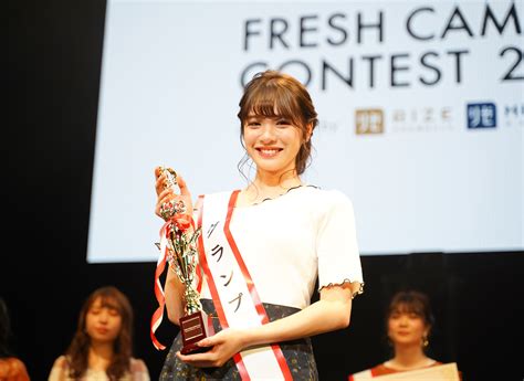 日本一かわいい大学新入生は青学中川紅葉に決定FRESH CAMPUS CONTEST 2019全受賞者掲載 ACTRESS