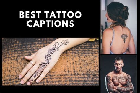 Best Tattoo Captions For Instagram