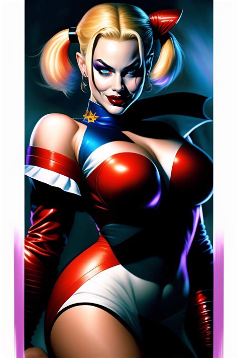 Lexica Harley Quinn Art By Alex Ross 4k Hd