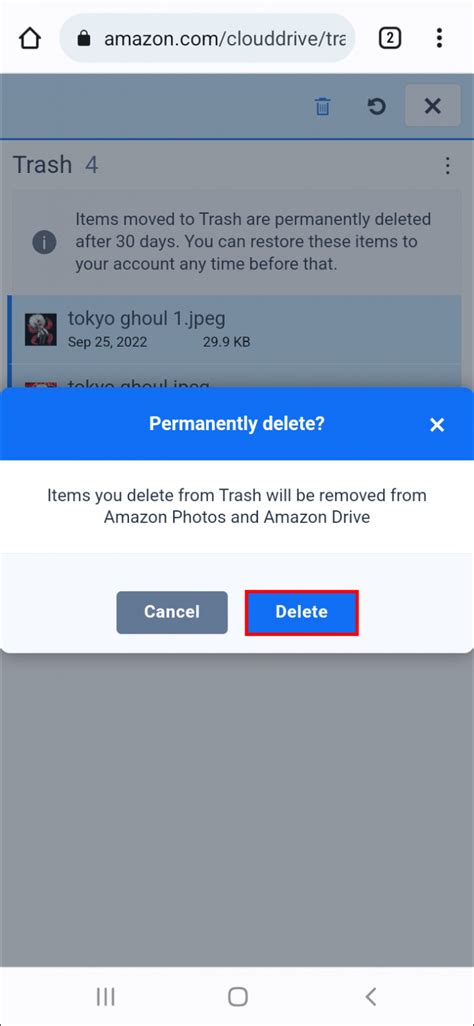 How To Delete All Photos From Amazon Photos