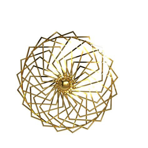 3d Geometric Shape Circle Design Element Rendering 34916187 PNG