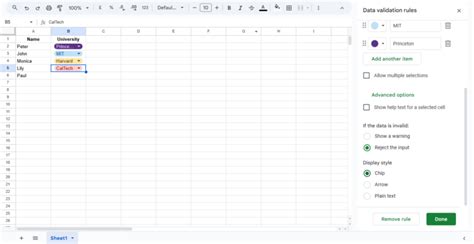 How To Add A Drop Down List In Google Sheets ClickUp