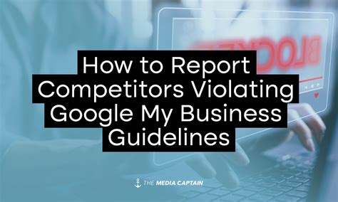 Use Redressal Complaint Form Or Suggest Edit To Report GMB Competitor