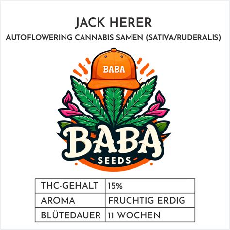 Baba Seeds I Jack Herer Auto Kaufen High420 De