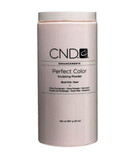 Cnd Enhancements Perfect Color Sculpting Powders Blush Pink Sheer