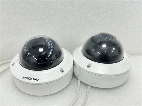 LOT OF 2 HikVision DS-2CD2732F-IS F 2.8-12mm 3MP VF IR Dome Network ...