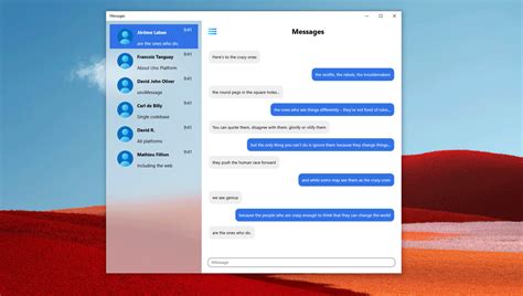 Github Martinzikmundmessages Multiplatform Uno Sample