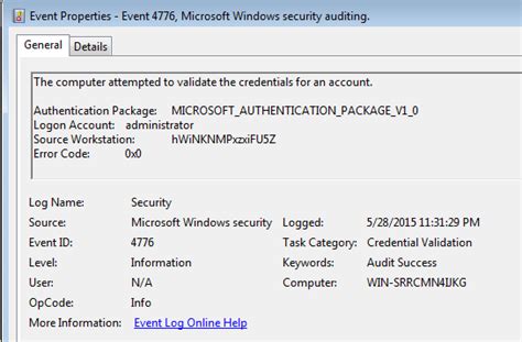 Thepcn3rd Passion For Infosec Windows 7 Events Generated When Exploit Windows Smb Psexec Is