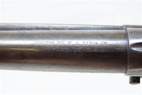 Colt Model 1877 Thunderer Revolver With Factory Letter 426 C