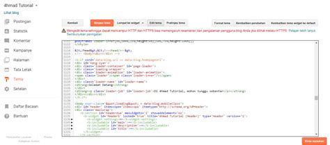 Cara Membuat Animasi Loading Blogger Keren Haru Media