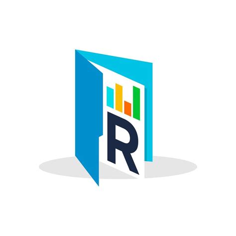 Initial R Chart Folder Vector Art At Vecteezy