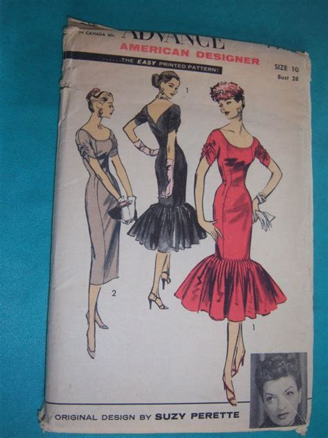 Vintage Princess Sheath Dress Sewing Pattern