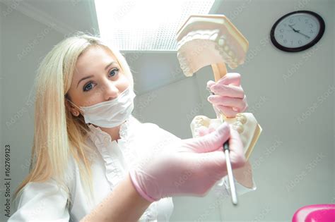 Attractive Female Dentist