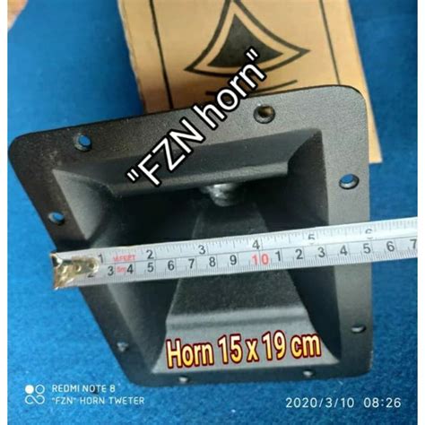 Jual Horn Tweter 15x19 Almunium Corong Tweeter Twiter Driver Speaker Shopee Indonesia