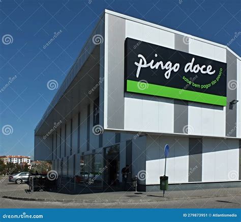 Modern Pingo Doce Supermarket Portugal Editorial Photo Image Of