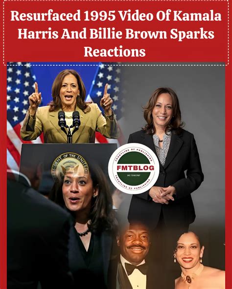 Resurfaced 1995 Video Of Kamala Harris And Willie Brown Sparks