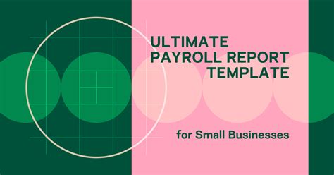 Ultimate Payroll Reports Template For Small Businesses When I Work