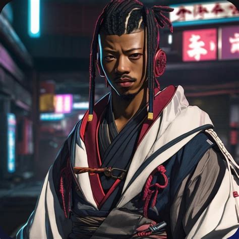 Coryxkenshin In Cyberpunk White And Red Ai Fanart Rcoryxkenshin