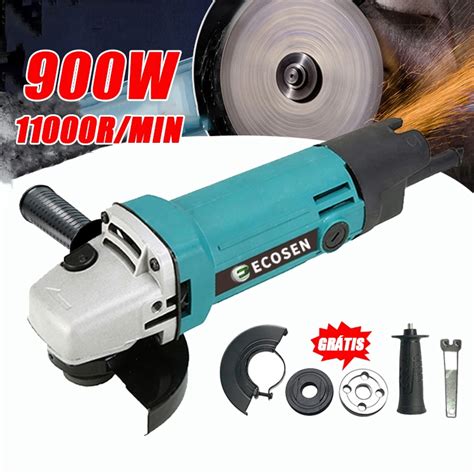esmerilhadeira lixadeira angular4 1 2 900w 220v 11000r min 115mm