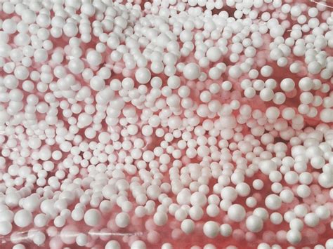 Premium Photo Full Frame Of Polystyrene Balls