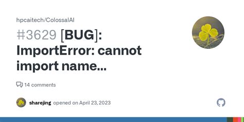 BUG ImportError Cannot Import Name ColoInitContext From Colossalai Zero Issue