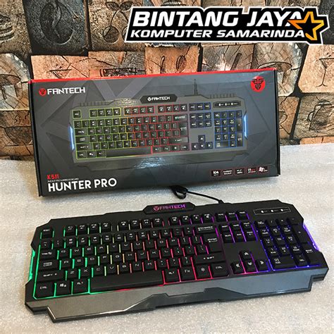 Jual Fantech Hunter Pro K511 Keyboard Gaming Membrane Switch Rgb Shopee Indonesia