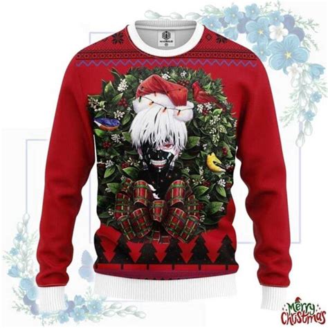 Tokyo Ghoul Ken Kaneki Ugly Christmas Sweater Boomcomeback