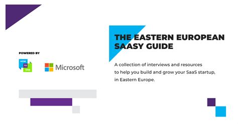 The Eastern European Saasy Guide How To Web