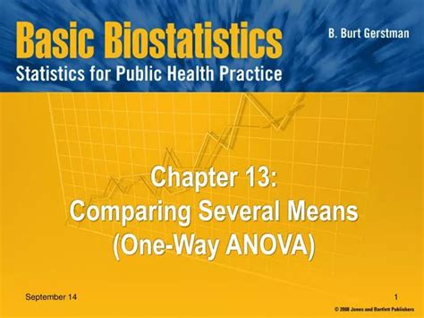 Ppt Chapter 13 Comparing Several Means One Way Anova Powerpoint