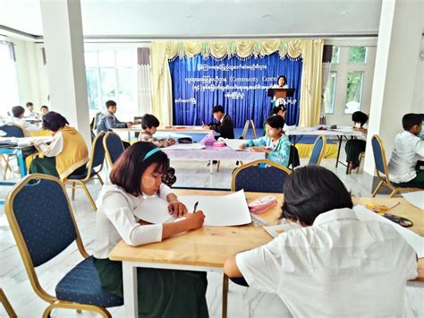 နတ်မောက်မြို့၌ ၇၆နှစ်မြောက် လွတ်လပ်ရေးနေ့အထိမ်းအမှတ် ပန်းချီပြိုင်ပ