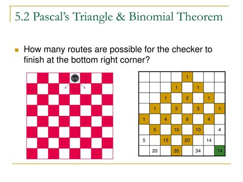 PPT Pascals Triangle Binomial Theorem PowerPoint Presentation ID