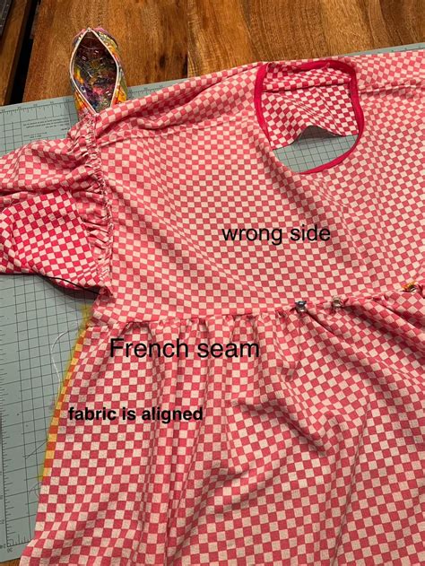 French Seam Causing Fabric Misalignment Help 🥲 Rsewhelp