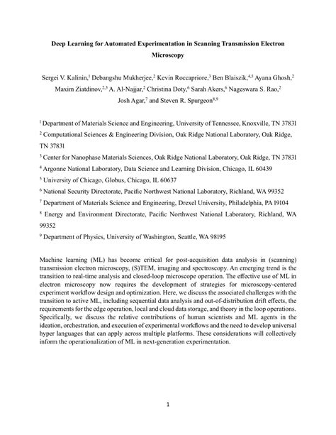 pdf deep learning for automated experimentation in scanning