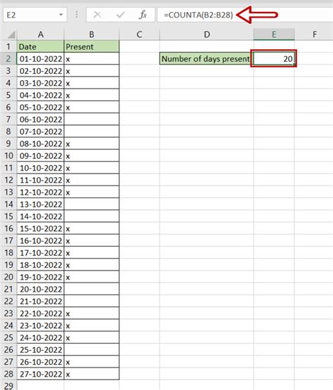 How To Count X In Excel Spreadcheaters
