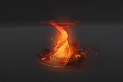 Stylized Tornado And Whirlwind Vfx