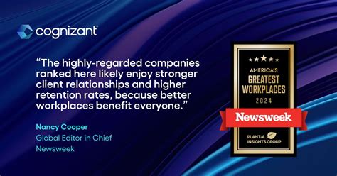 Cognizant On Linkedin Weve Been Named To Newsweek And Plant A