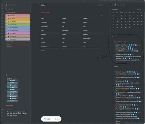 How To Display Tasks On The Right On My Vault Help Obsidian Forum