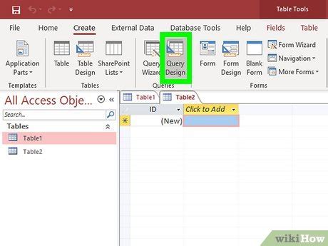Cara Menggunakan Microsoft Access Dengan Gambar WikiHow