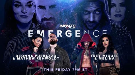 Updated Card For IMPACT Wrestling Emergence 2021